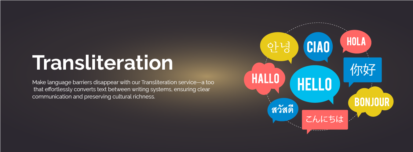 Precise & Reliable Transliteration | Transflow360